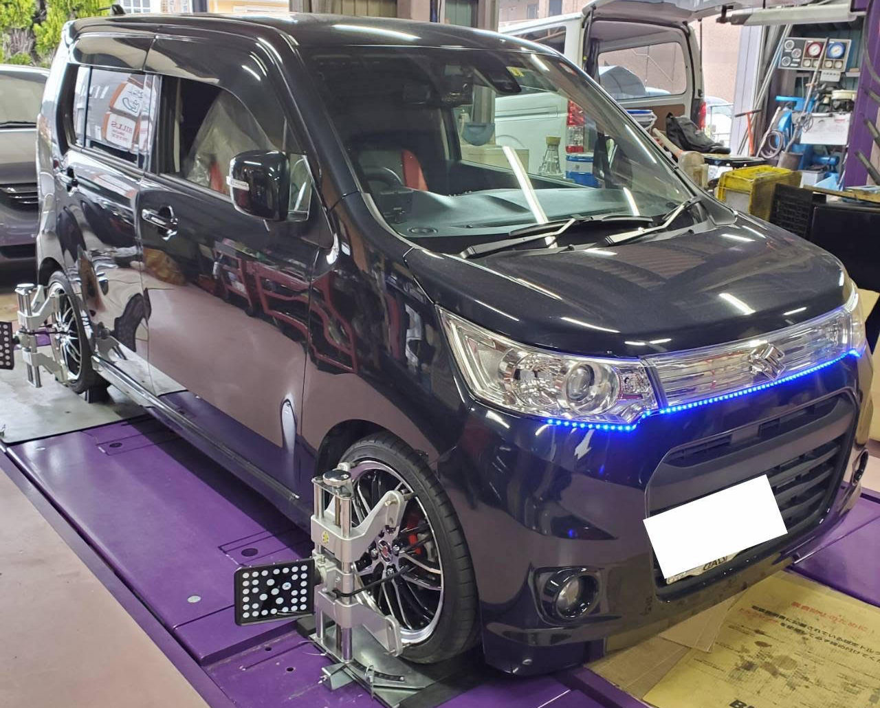 四輪アライメント【ワゴンR MH34編】 | エス・プラウド